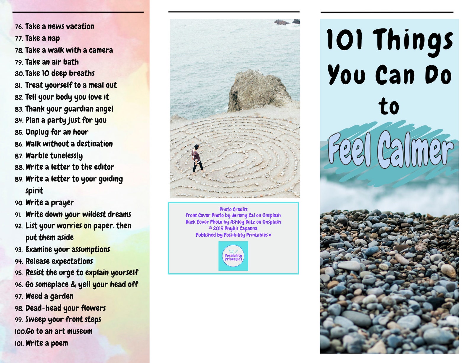 Wellness, Mental Health, Life Skills, Recovery, Brain Health, Brochure ...