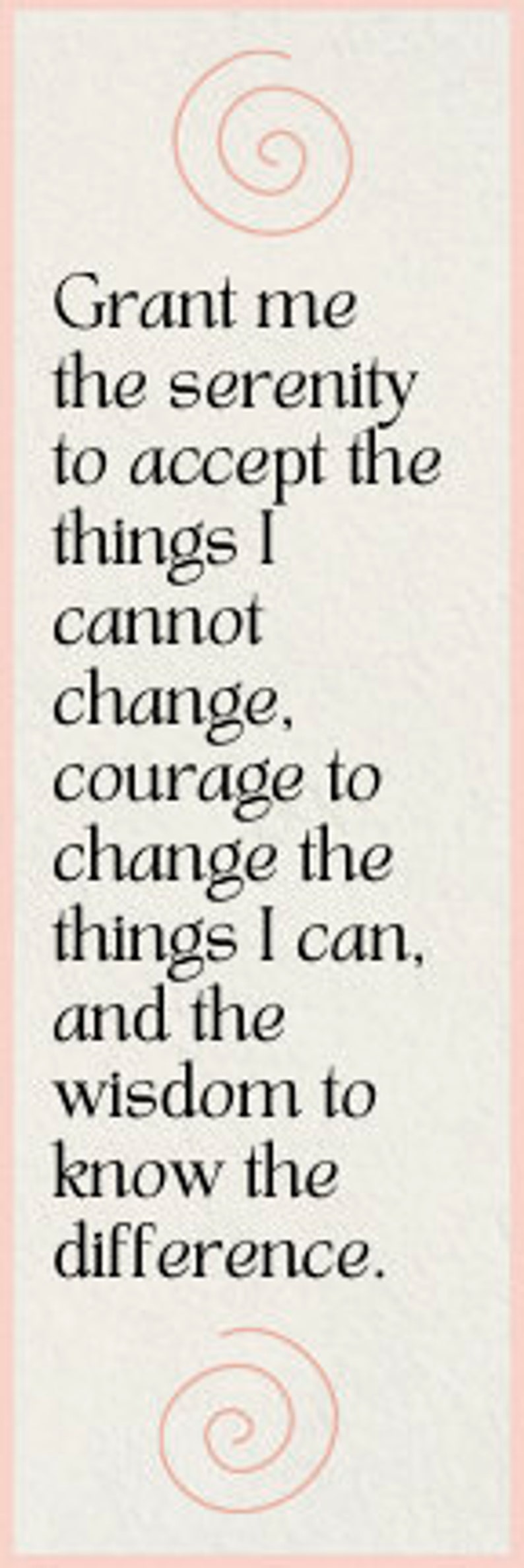 Bookmark Set, Digital Bookmark, Recovery Bookmark, Motivational ...