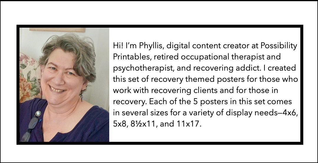 Recovery Poster, Addiction Recovery, Recovery Art, Mental Health Poster ...
