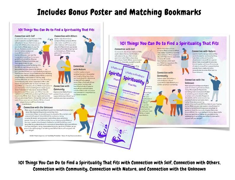Find a Spirituality That Fits Group Activity Bundle - Etsy