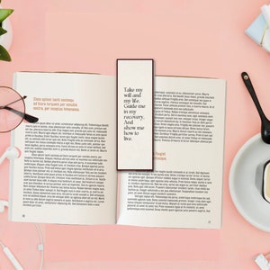 Bookmark Set, Digital Bookmark, Recovery Bookmark, Motivational ...