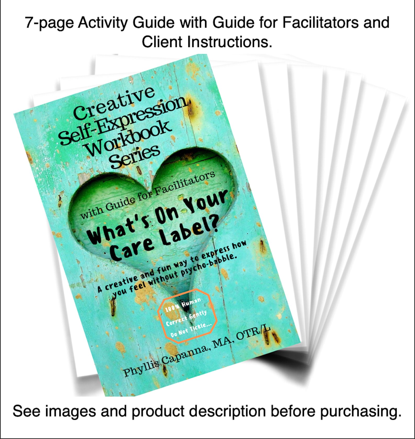 Adult Mental Health Creative Self-expression Activity for Therapy ...