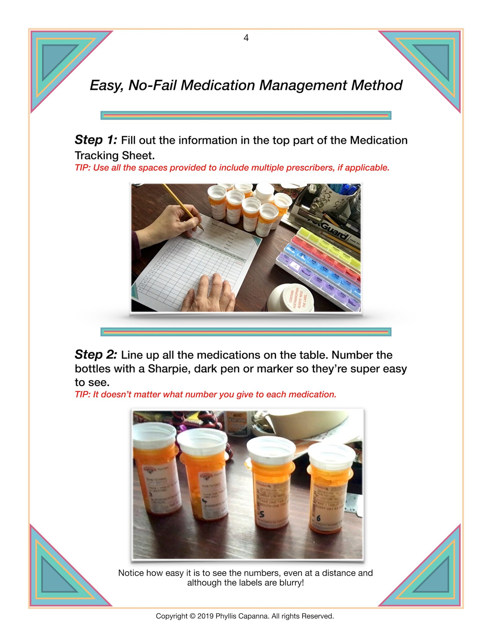 Easy No-fail Medication Management Method Planner System for Busy ...