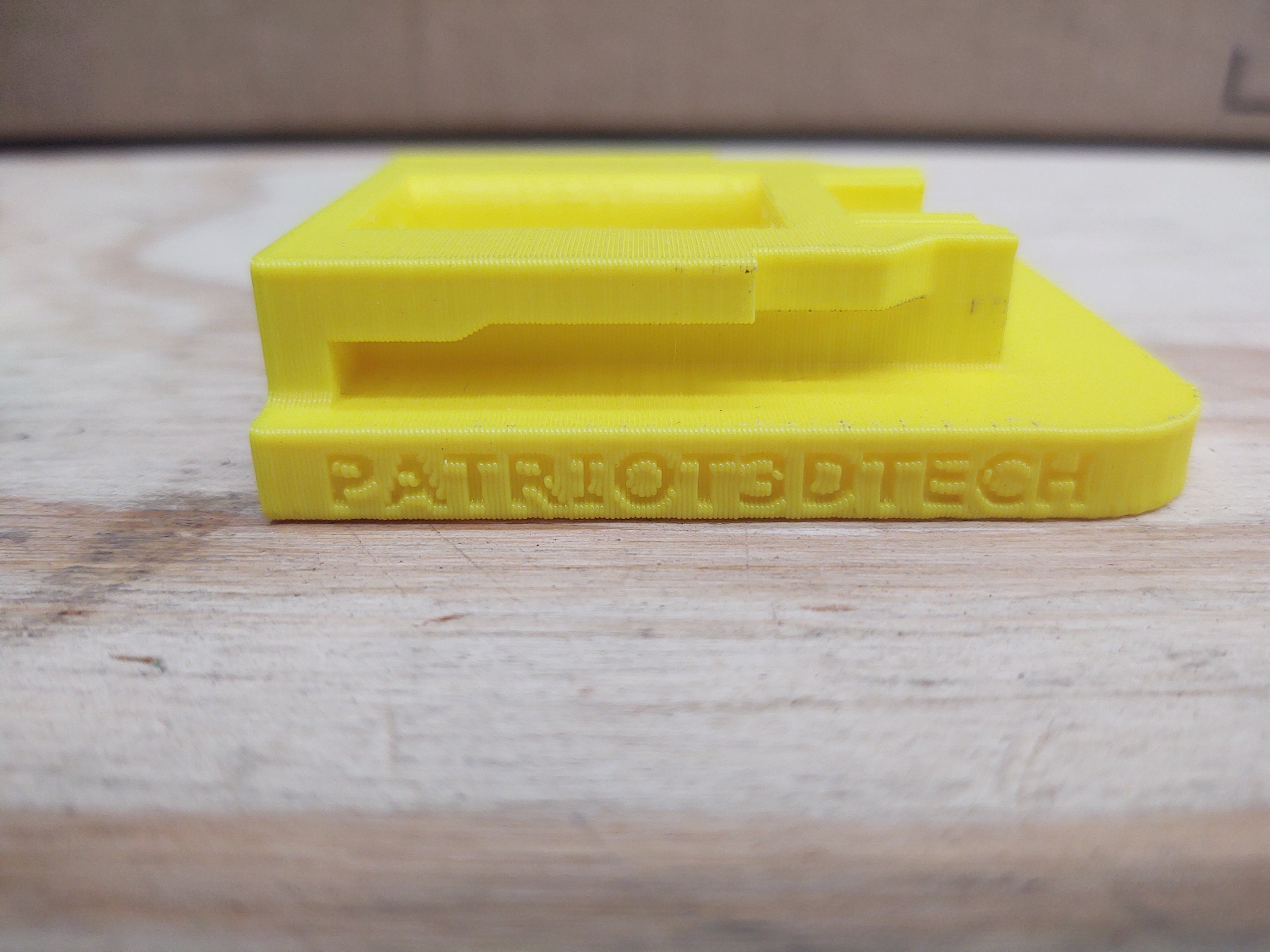 3 three Dewalt 20v Tool Holder 3D Printed Yellow PLA 10 Pan Head Screw ...
