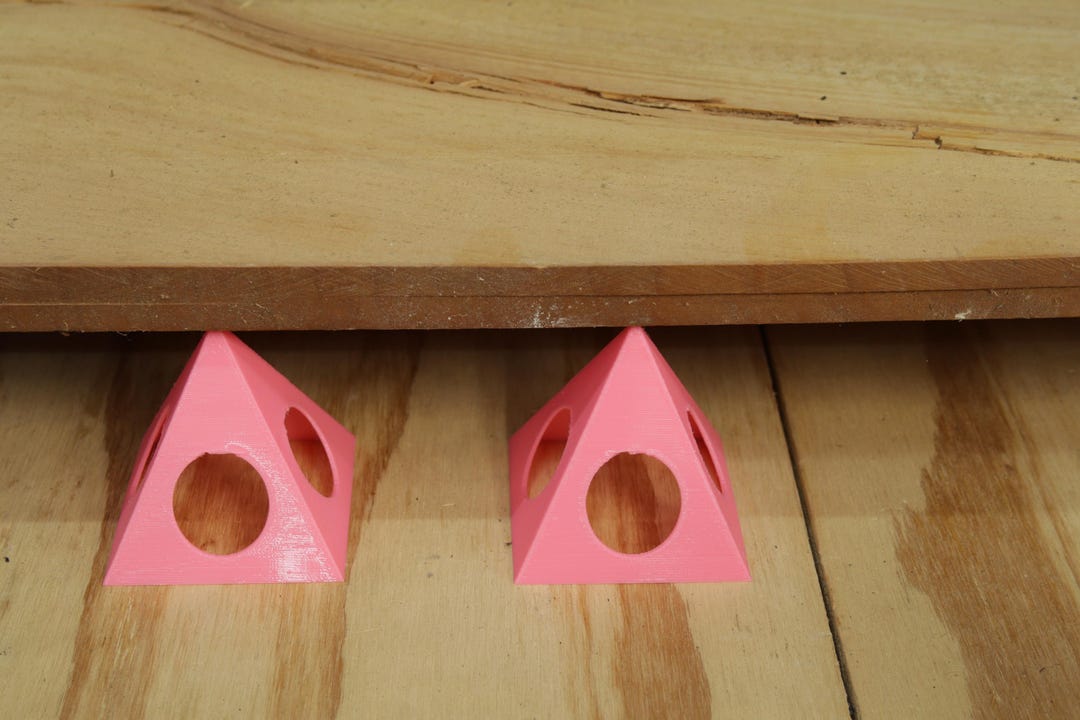 Set of 4 TPU Painters Pyramids | Pink | 4 Hole Base | 3D Printed in USA ...