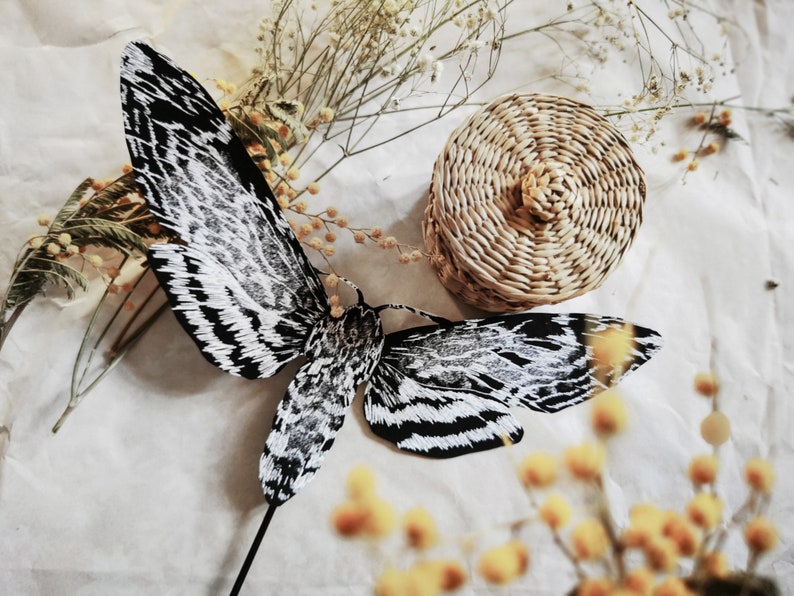 Butterfly and Moth Puppets Printable Paper Game Kids Crafts - Etsy