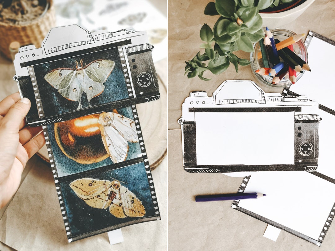 Paper Camera Craft for Kids - Etsy