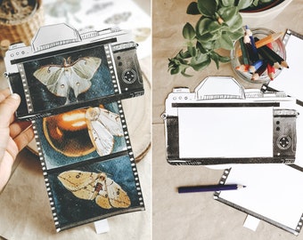 Printable Camera Craft for Kids Camera Cut & Paste Craft Template Build ...