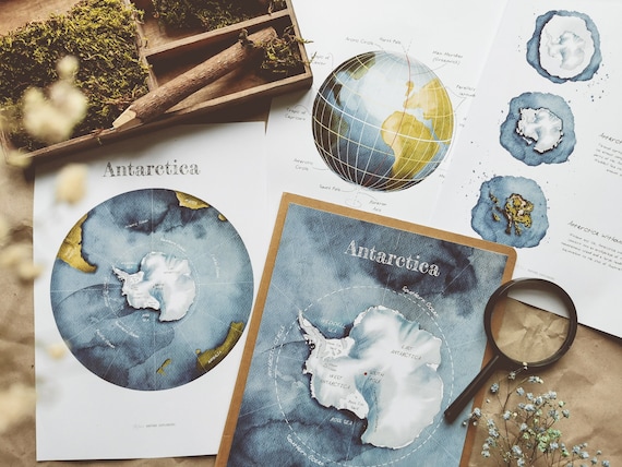 Antarctica Unit Study - Etsy