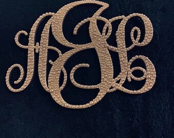 Bling Monogram | Etsy