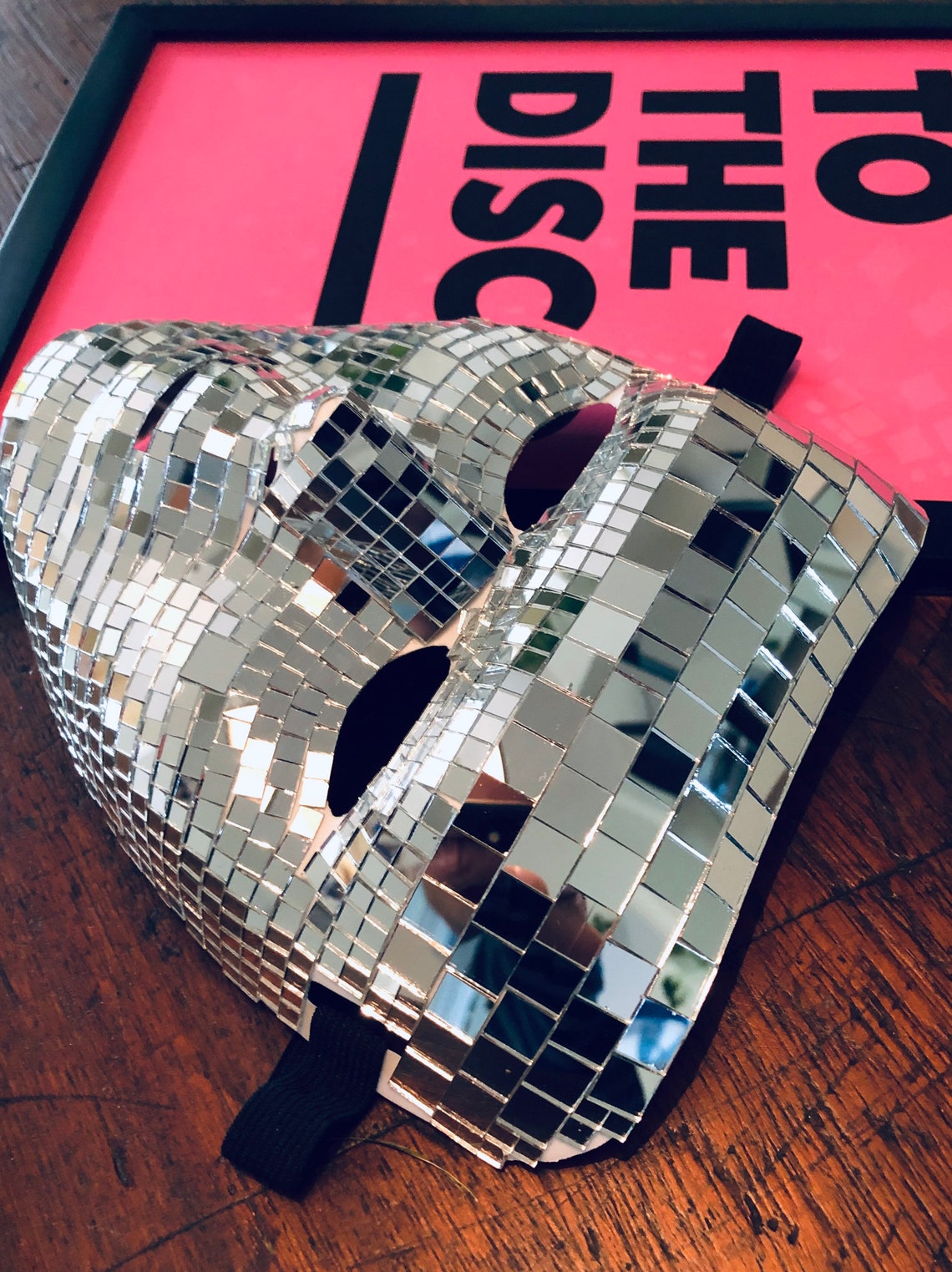 Masquerade Festival Disco Ball Face Mask. QUICK DELIVERY - Etsy
