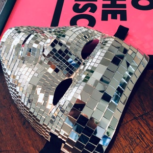 Masquerade Festival Disco Ball Face Mask. QUICK DELIVERY - Etsy