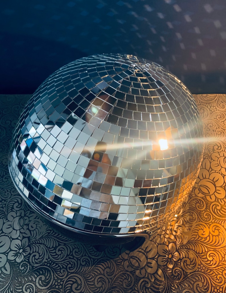 Disco Ball Helmet With Retractable Visor QUICK DELIVERY - Etsy
