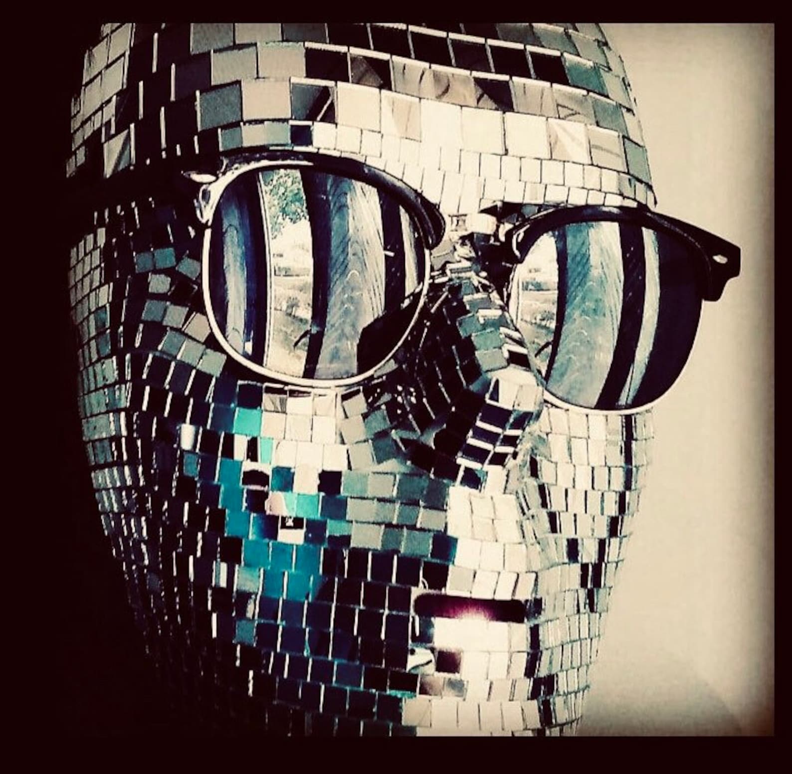 Masquerade Festival Disco Ball Face Mask. QUICK DELIVERY - Etsy