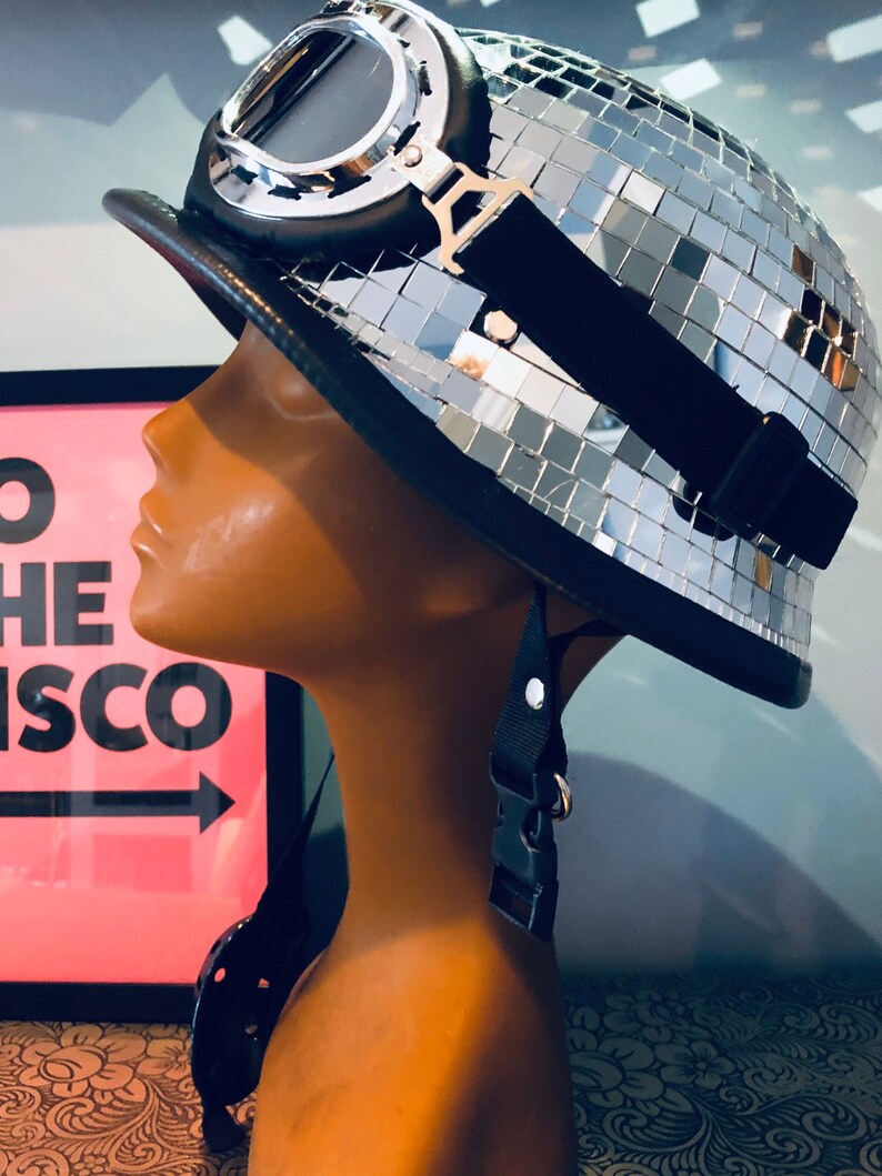 Disco Ball Military Helmet Goggles - Etsy