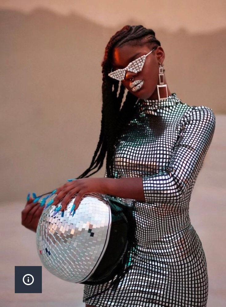 Disco Ball Helmet With Retractable Visor QUICK DELIVERY - Etsy UK
