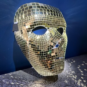 Masquerade Festival Disco Ball Face Mask. QUICK DELIVERY - Etsy