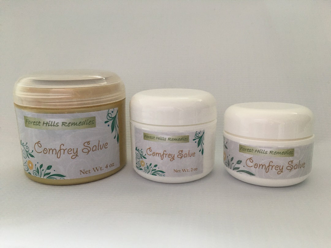 Organic Comfrey Salve, Comfrey Root Oil Included, Skin, Joints Muscle ...