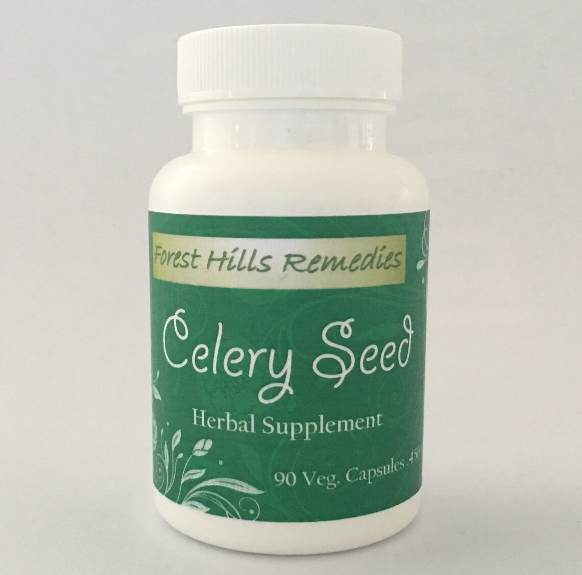 Organic Celery Seed Vegan Capsules, 400 Mg, Wholesale Available ...