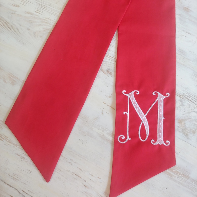 Red Sash - Etsy