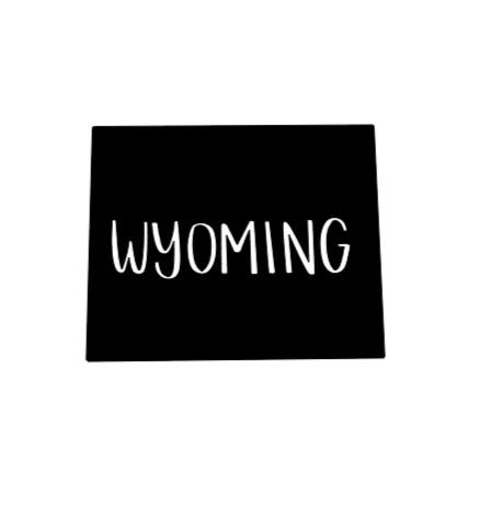Wyoming State Vinyl Decals - Etsy