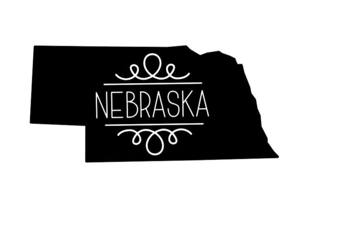 Nebraska State Vinyl Decals - Etsy
