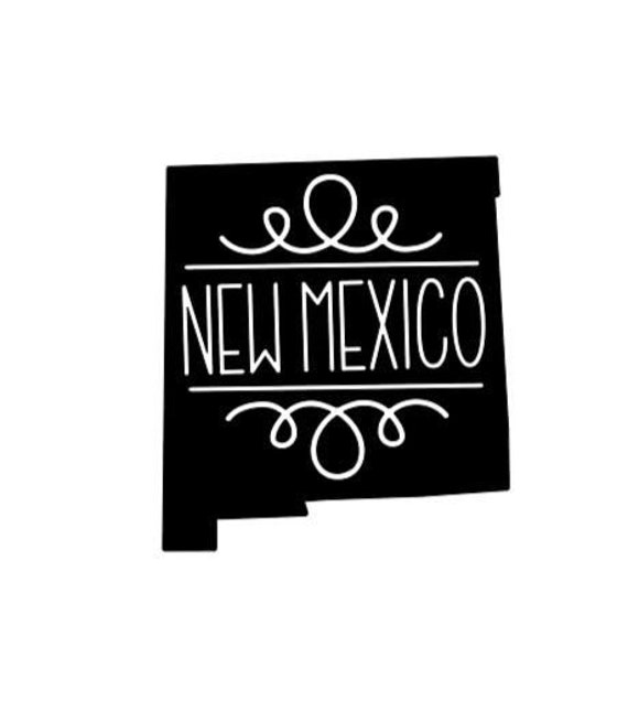 New Mexico state vinyl decals | Etsy