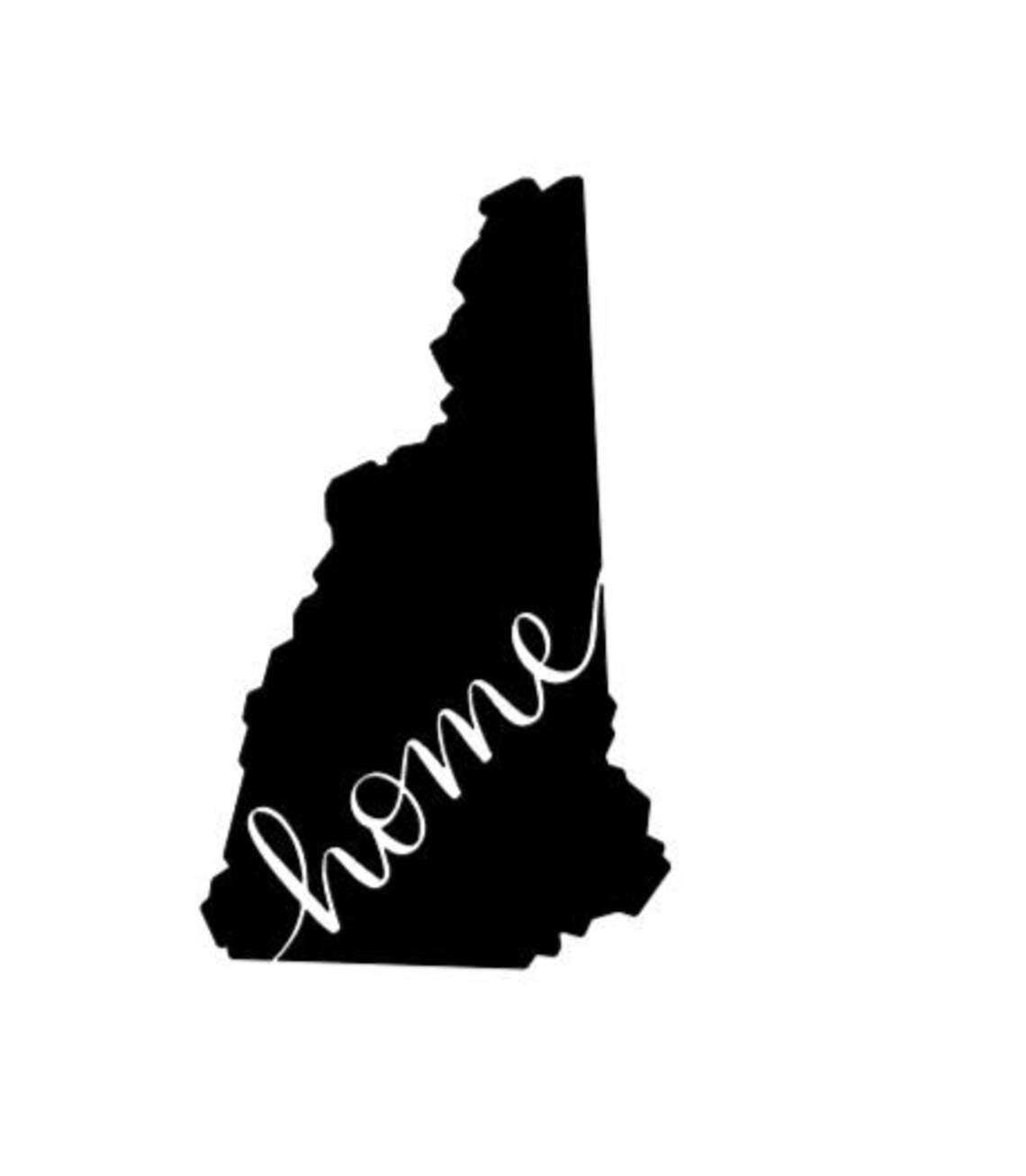 New Hampshire State Vinyl Decals - Etsy