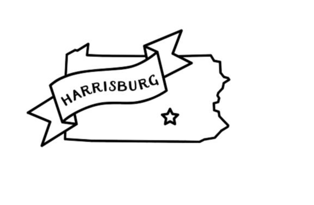 Pennsylvania State Vinyl Decals - Etsy