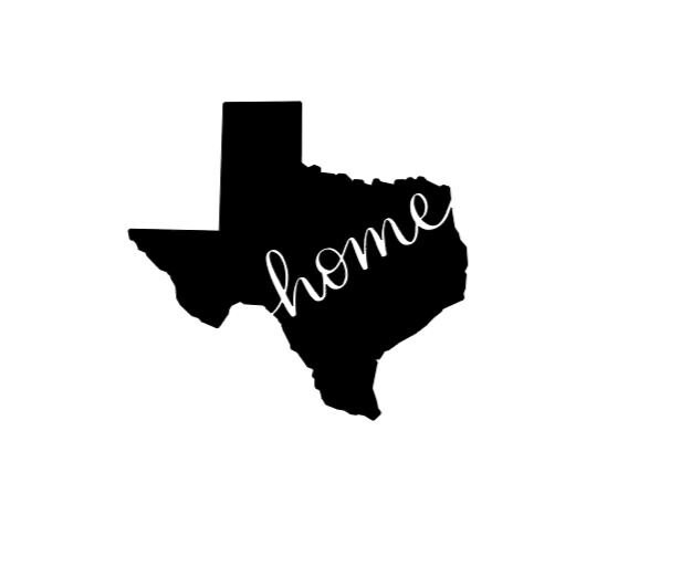 Texas State Vinyl Decals - Etsy