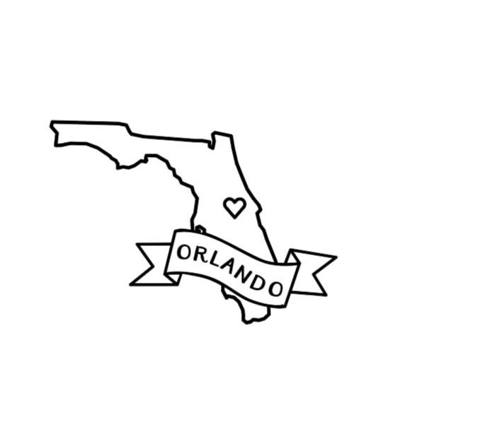 Florida State Vinyl Decal - Etsy