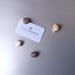 PEBBLE MAGNET SET (4) Handmade Wood Fridge Magnets, Novelty, Modern ...