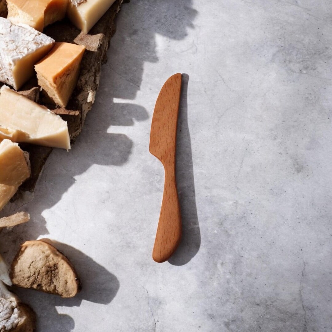 MINI CHARCUTERIE KNIFE Handmade Wood Cheese Knife, Novelty, Modern ...