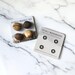 PEBBLE MAGNET SET (4) Handmade Wood Fridge Magnets, Novelty, Modern ...