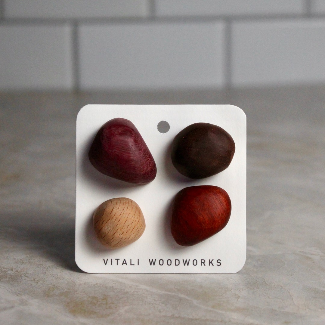 Pebble Fridge Magnet Set 4 - Etsy