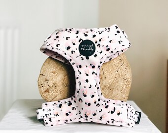 Leopard Print Dog Harness Personalized Dog Harness Jaguar | Etsy