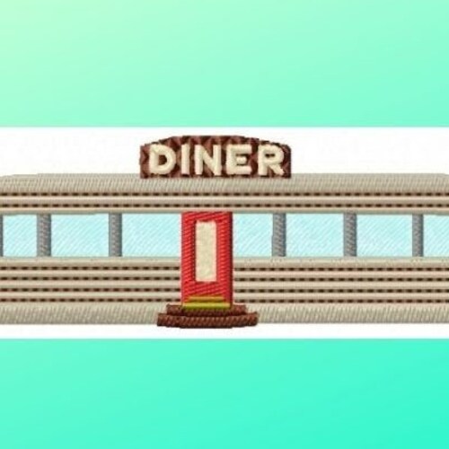 Retro Machine Embroidery / Jukebox Embroidery Design / Vintage - Etsy