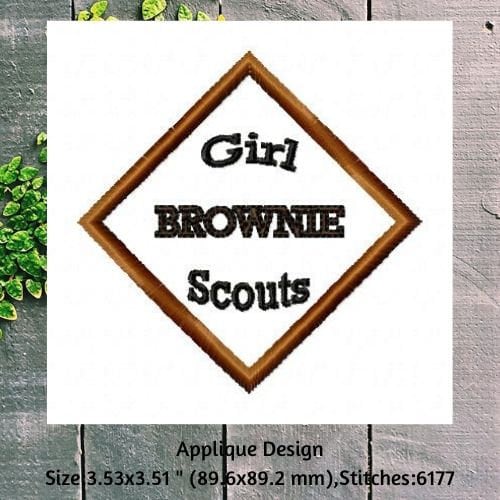 Machine Embroidery, Scouting Embroidery Designs, Camping Girls ...