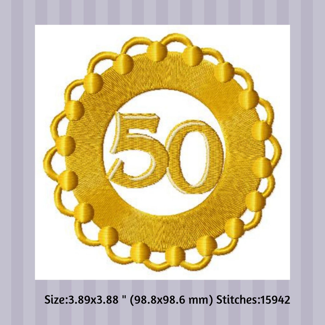 Machine Embroidery, Anniversary Embroidery Designs, Instant Download ...