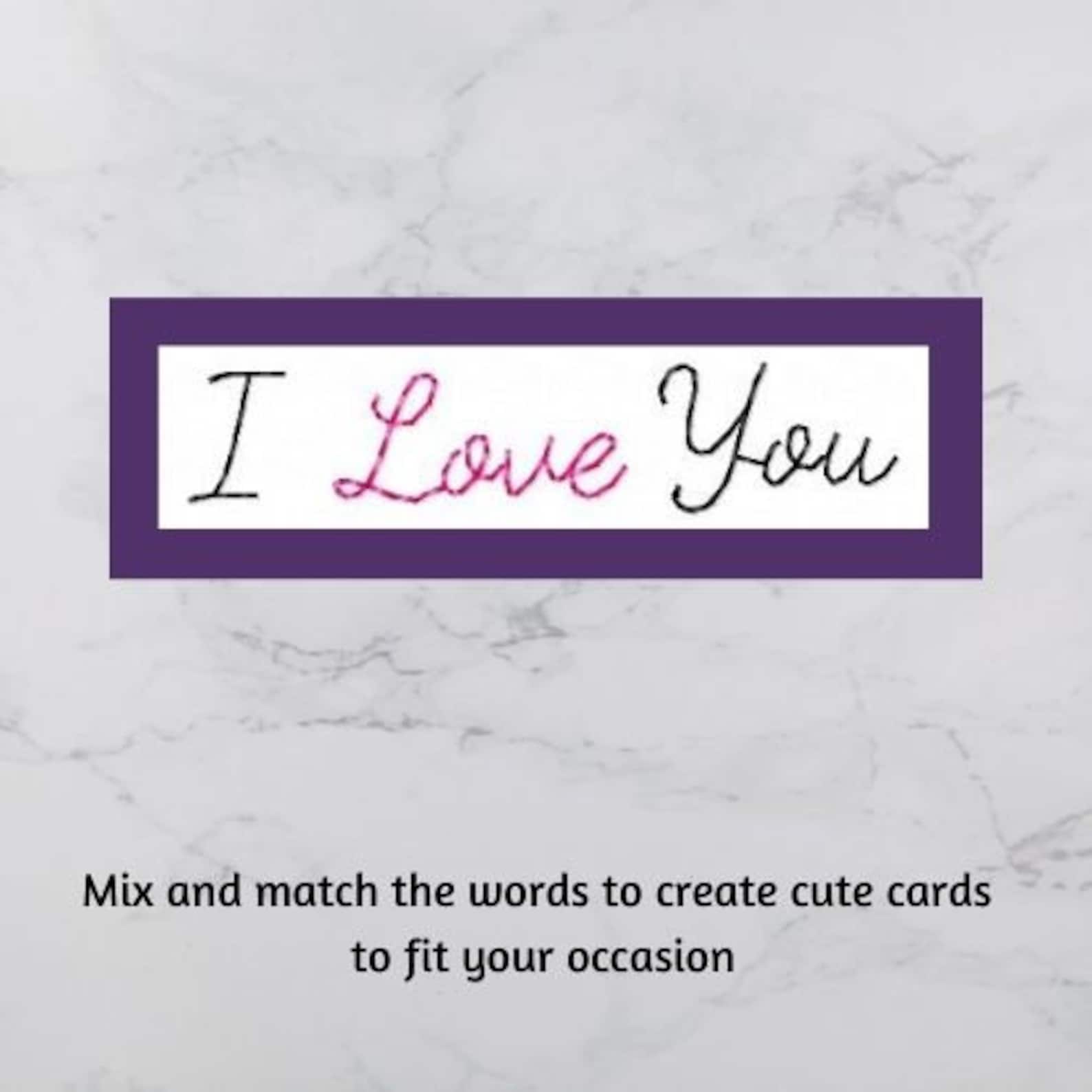 DIY All Occasion Greetings for Machine Embroidery Card Designs 1 ...