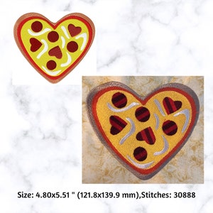 Pizza Machine Embroidery Design, Instant Download, Embroidery File ...