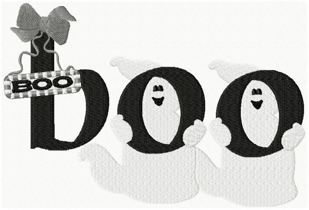 Bordado de máquina, diseños de bordado de fantasmas de Halloween ...