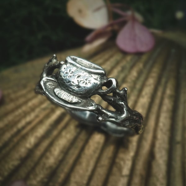 Tea Cup Rings - Etsy