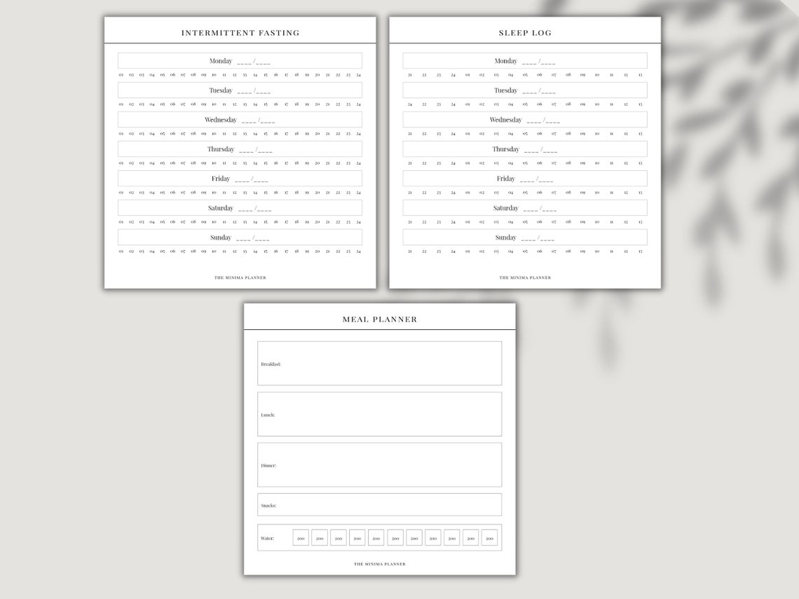 Printable Planner Cards Planner Cards Journal Cards - Etsy
