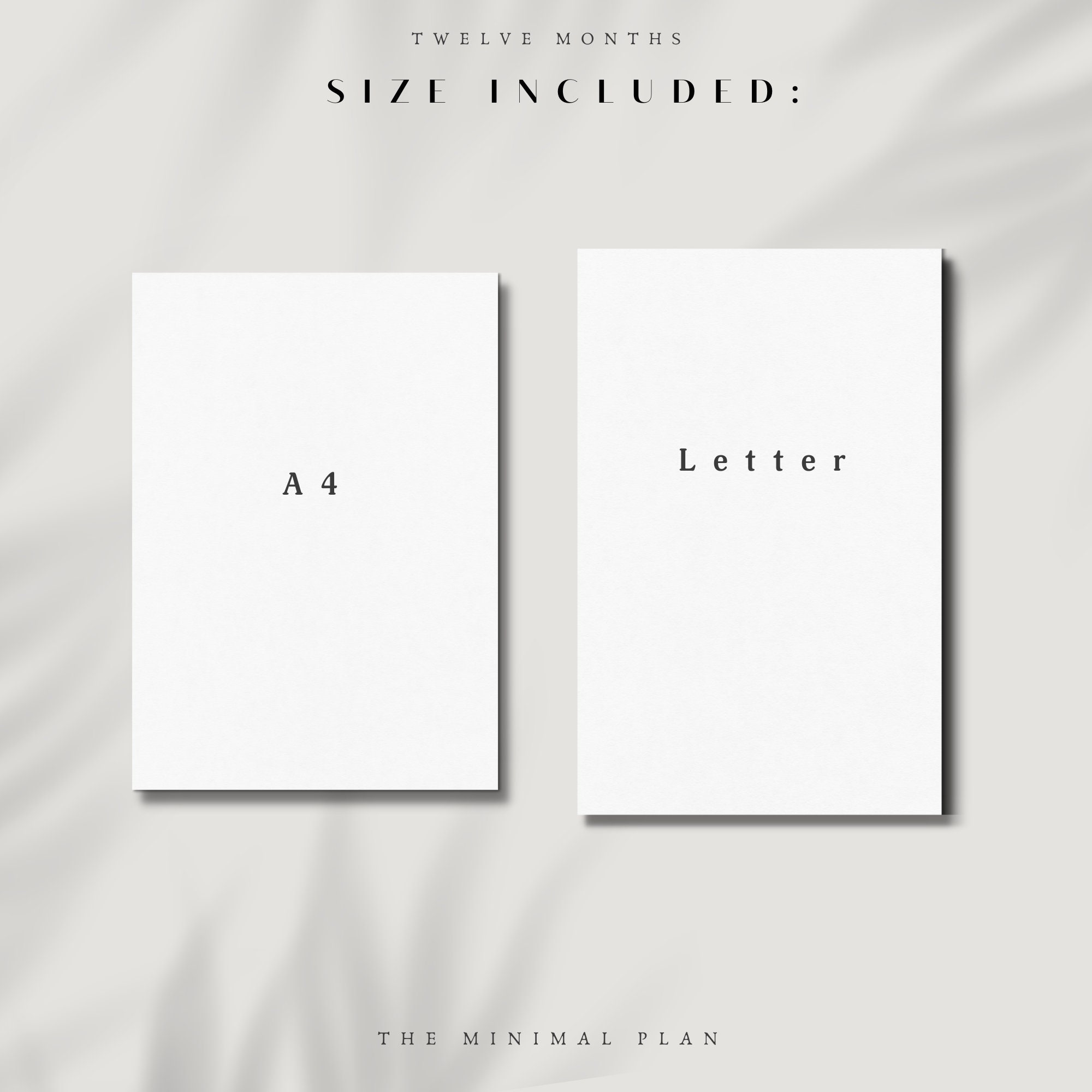 Monthly Planner Printable, Undated Month on 1 Page, Calendar, Month at ...