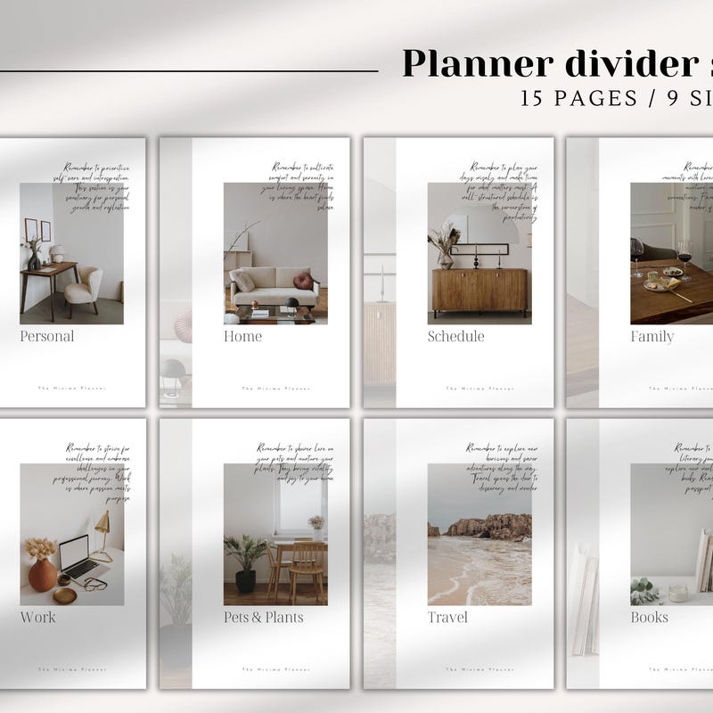 A5 Thin Planner - Etsy