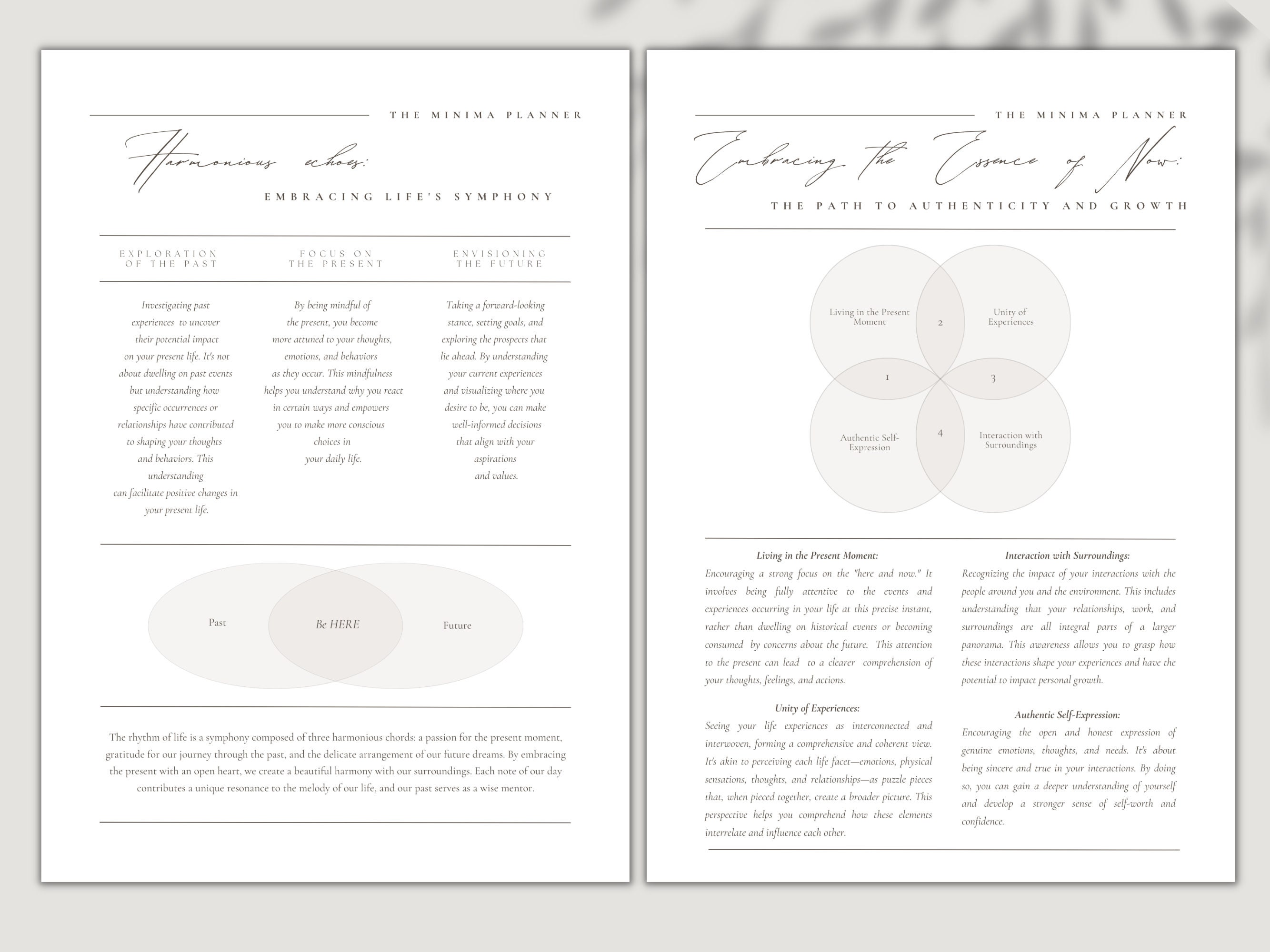 Aesthetic Life Planner Dashboard, A5, A4, Personal Size, Personal Wide ...