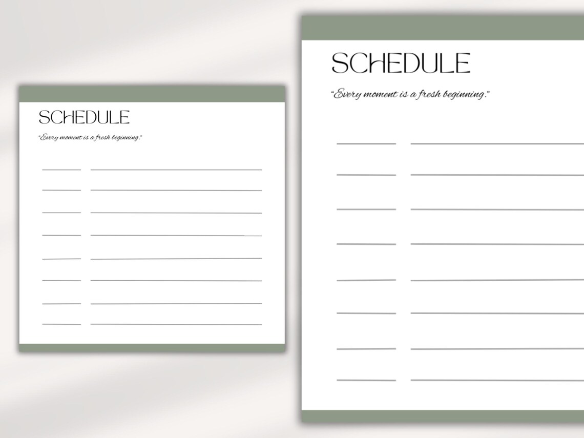 Printable Planner Cards | 3 Color Options | Planner Cards | Journal ...