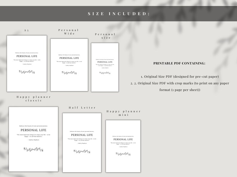 Printable half size meal planner - asseinnovation