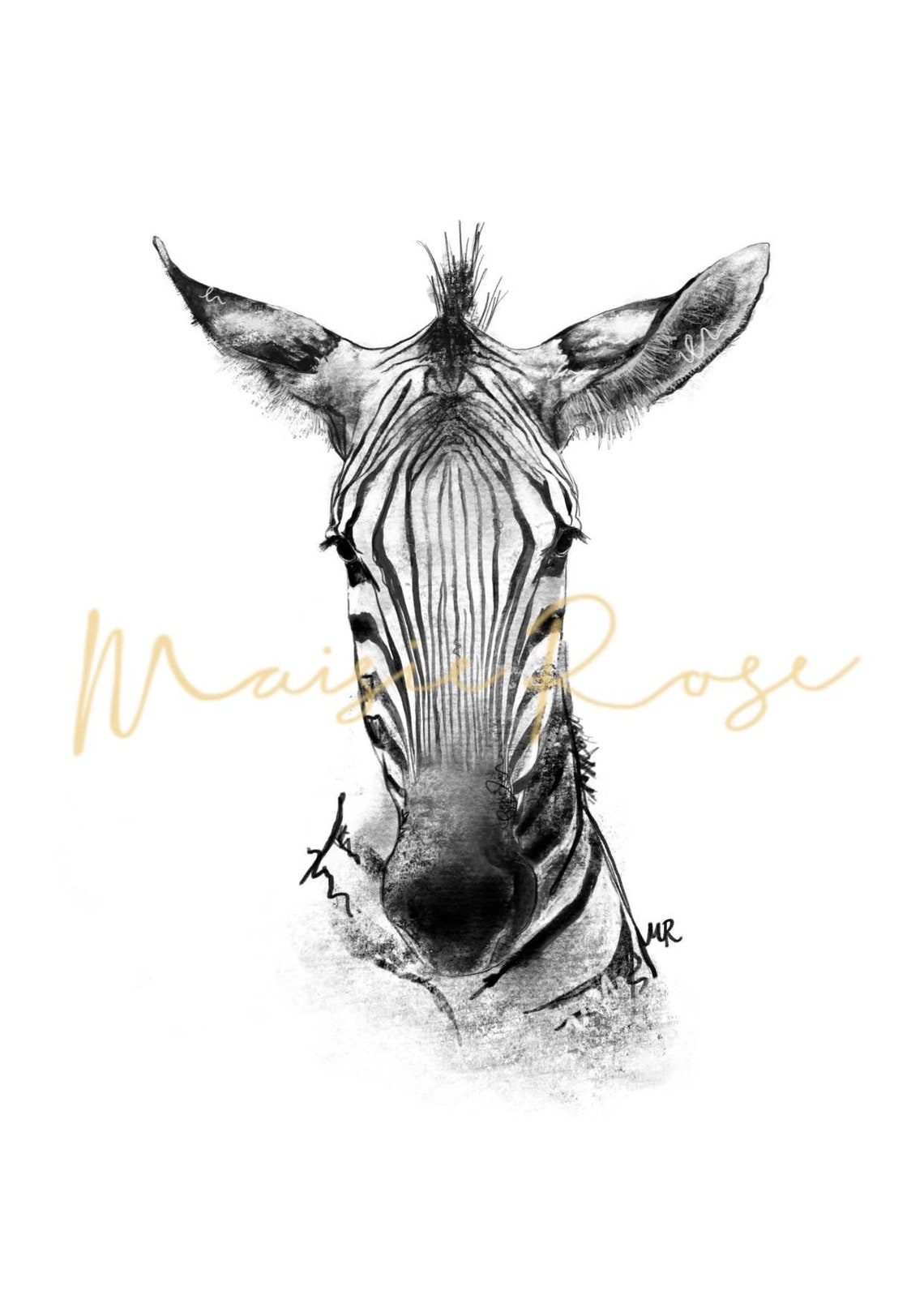 Impresión de cebra / Animal Print / Arte de pared / cebra en - Etsy España